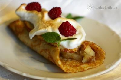 Palačinky zapékané s jablky recept - Labužník.cz