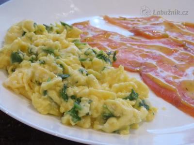 Míchaná vajíčka recept - Labužník.cz