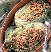 Čínské zelí zapečené s ovesnými vločkami recept - Labužník.cz