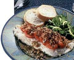 Ryba pečená s rajčaty recept - Labužník.cz