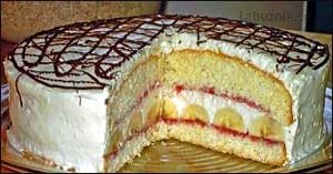 Banánová torta recept - Labužník.cz