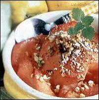Pečené kdoule s pistáciemi recept - Labužník.cz