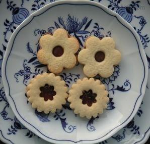 Linecké koláčky - oči, které se nelepí recept - Labužník.cz