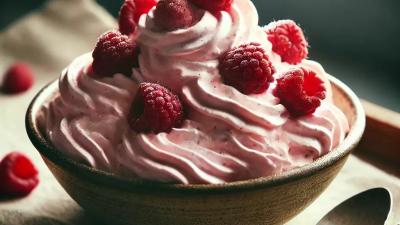Malinová šlehačka recept - Labužník.cz
