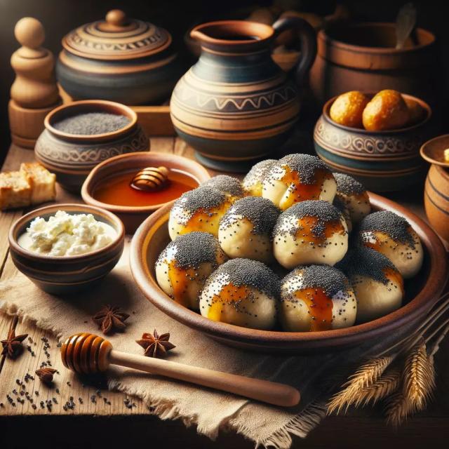 Opekance - Bobalky s makom a medom, tvarohom, bryndzou recept - Labužník.cz