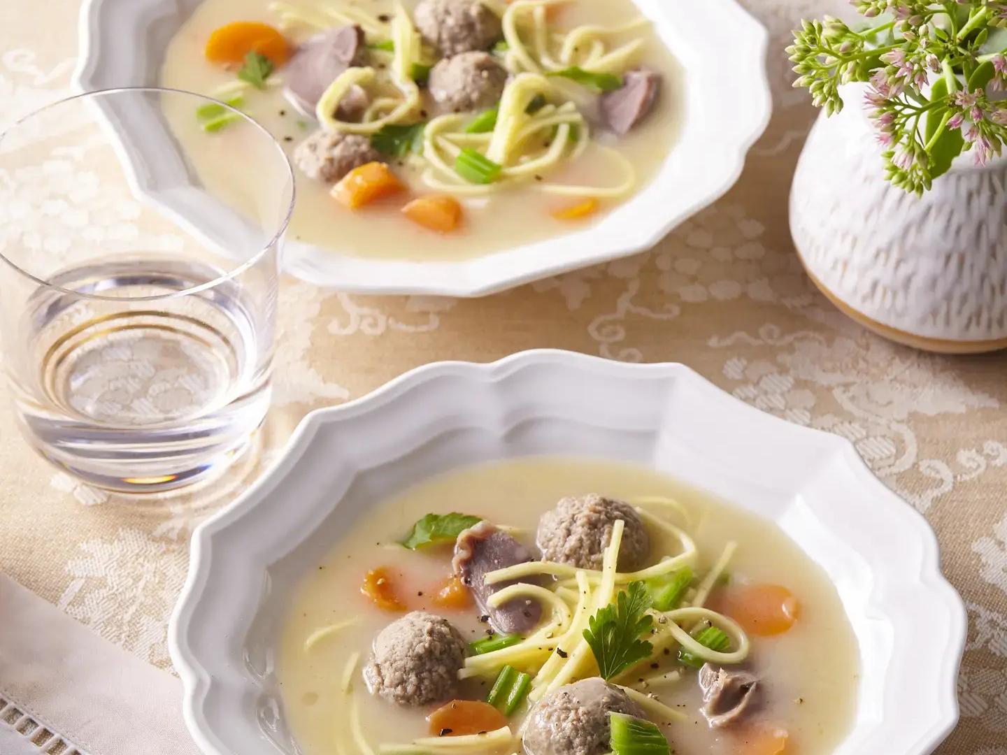 Kaldoun s játrovými knedlíčky recept - Labužník.cz