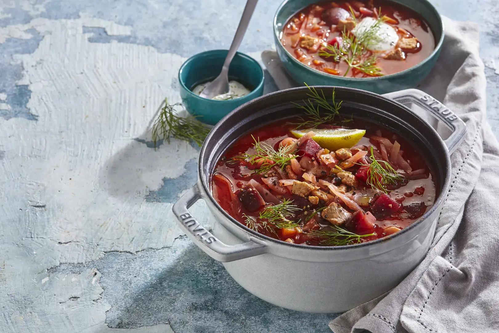 Boršč recept - Labužník.cz