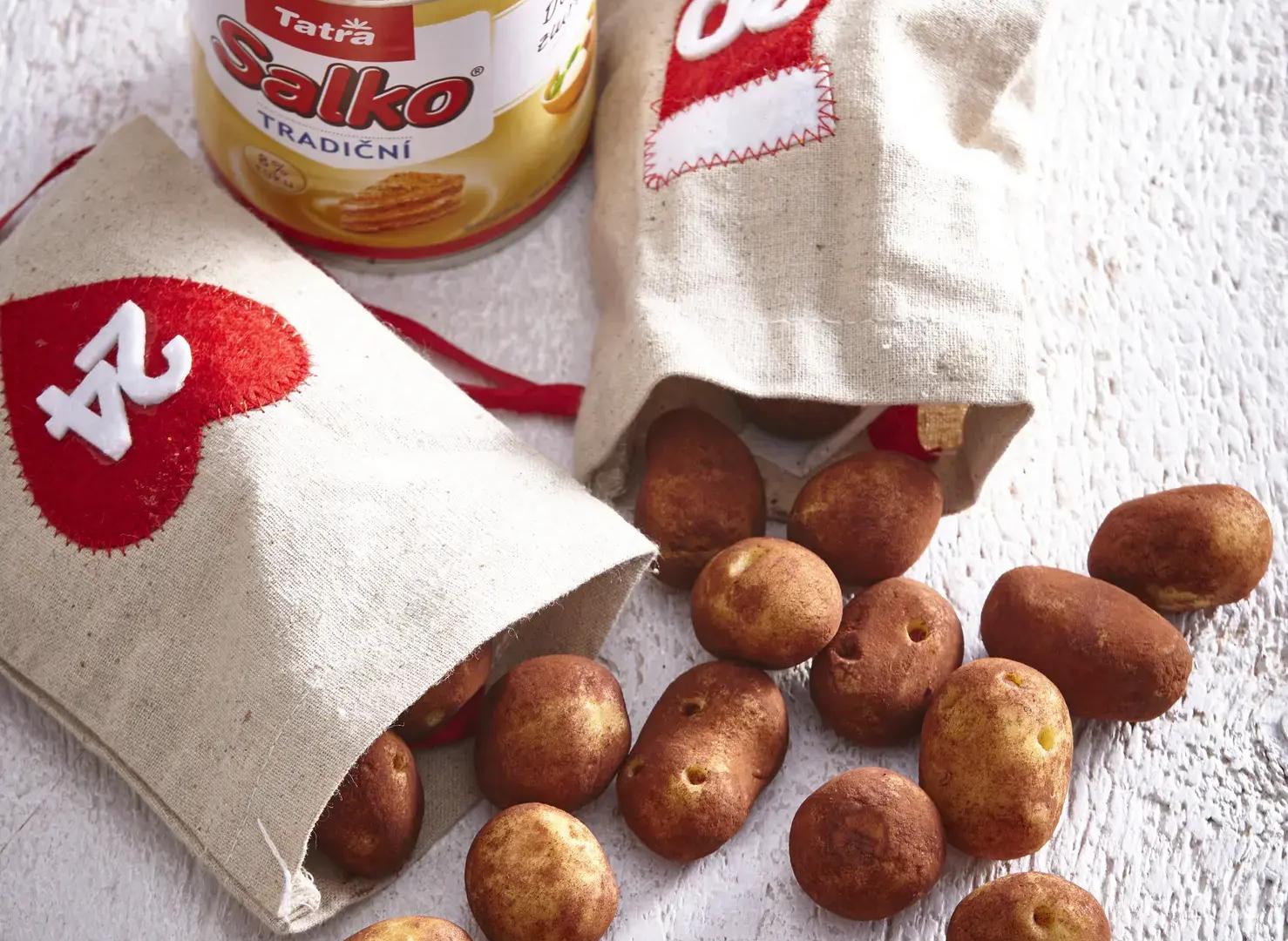 Marcipánové brambory recept - Labužník.cz