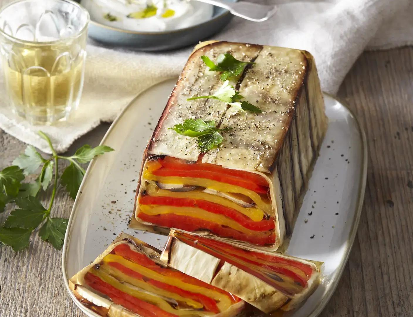 Zeleninová terina s lilkem recept - Labužník.cz