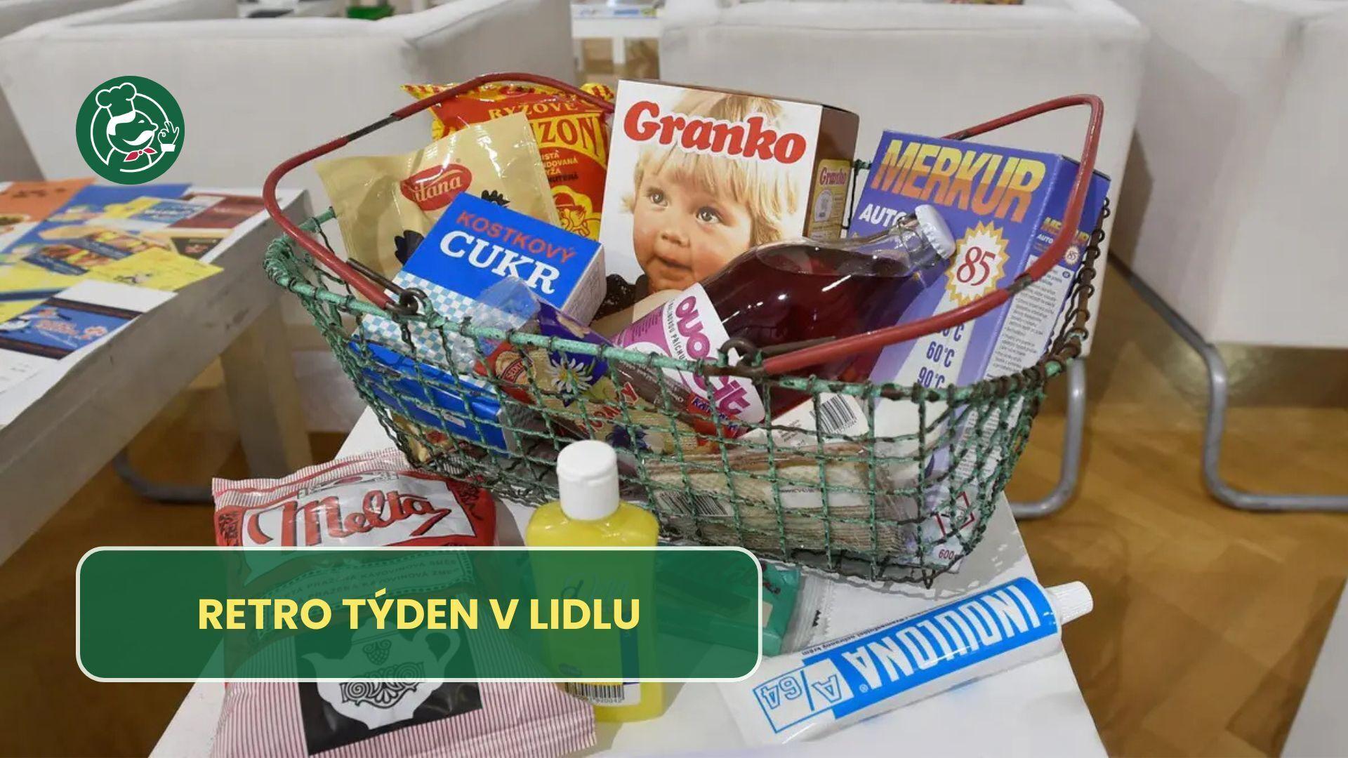 Retro týden v Lidlu: Vraťte se do chutí dětství a potěšte maminku ...