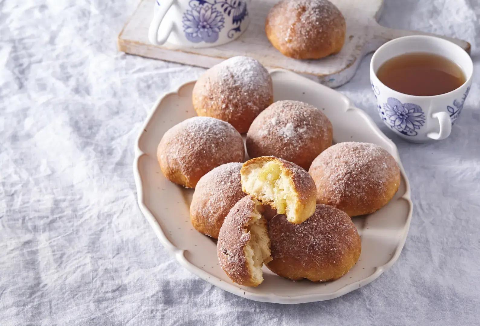 Jablečné buchty jako vdolky recept - Labužník.cz