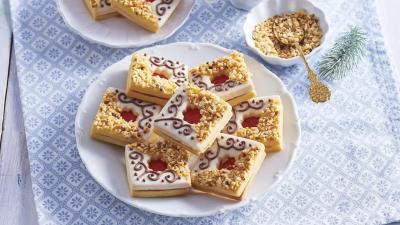 Linecké čtverečky recept - Labužník.cz